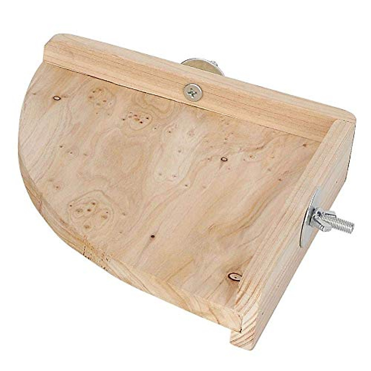 Pet Cage Platform, Eecoo Wooden Corner Platform Shelf Rest Frame Bird Cage Wooden Corner Parrot Hamster My Neighbor Totoro Small Pet Cage Accessories for Parrot Hamster