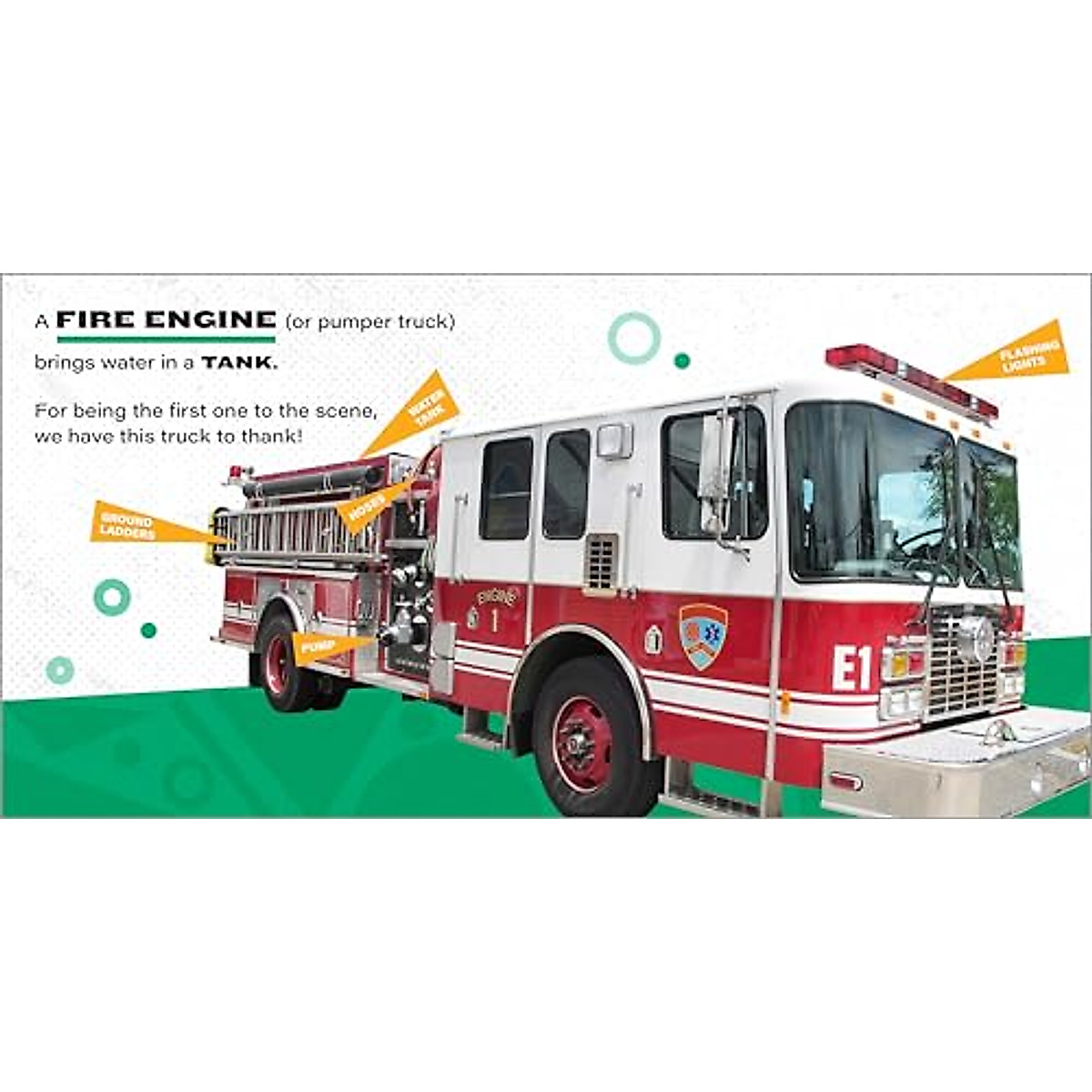 Go, Go, Fire Trucks!: A First Book of Trucks for Toddlers (Go, Go Books)