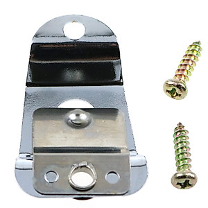 E-outstanding Microphone Holders Mic CB Mic Hanger Clip Hook with Screws for Kenwood Mobile Radio