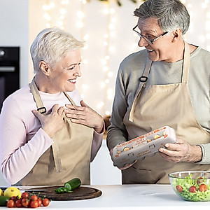 Printed Natural Pulp Egg Cartons Holds Up to Twelve Eggs - 1 Dozen Extra Large - Strong Sturdy Material Perfect For Storing Extra Eggs - by MT Products (25 Cartons) - Made in The USA