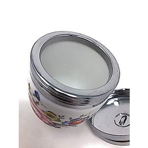 Royal Worcester Porcelain Bournemouth Pink Rose Single Egg Coddler Made In England