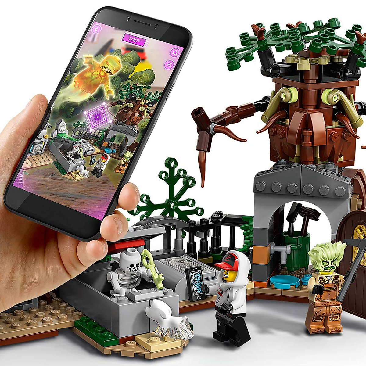 LEGO Hidden Side Graveyard Mystery 70420 Building Kit, App Toy for 7+ Year Old Boys and Girls, Interactive Augmented Reality Playset (335 Pieces)