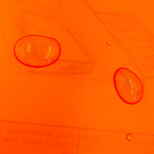 Yifely Solid Color Peel & Stick Shelf Liner Removable Drawer Paper for Covering Home Furniture School Old Lockers, Orange, 17.7 Inch by 9.8 Feet