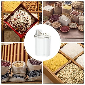 Jextou Cereal Containers Storage, Food Storage Box Canister Jars With Measuring Cup, Food Storage Containers, Airtight Food Storage Container With Lid, Household Cereal Dispenser For Flour Pasta