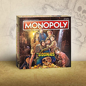Monopoly® The Goonies | Based on The 80s Adventure Classic Film | Collectible Monopoly Game Featuring Familiar Locations and Iconic Moments