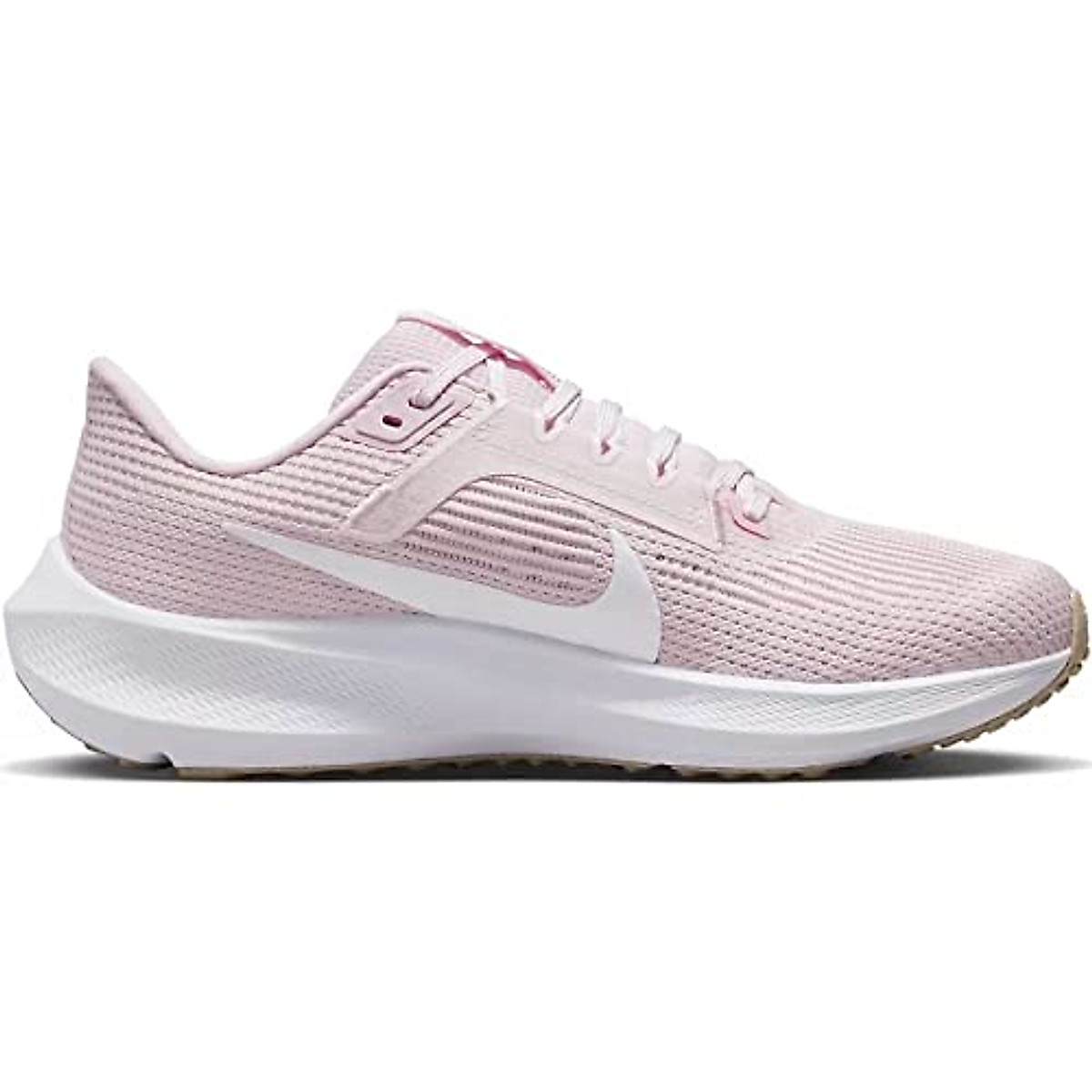 Nike Womens W Air Zoom Pegasus 40 Running Shoe, PEARL PINK/WHITE-PINK FOAM -HEMP, 3 UK (5.5 US)