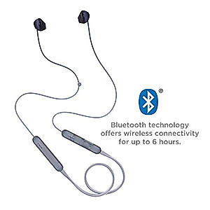 TCL SOCL200BT Wireless Earbuds Bluetooth Headphones with 12.2mm Speaker Drivers for Rich Bass and Clear Sound, Built-in Mic - Phantom Black, One Size