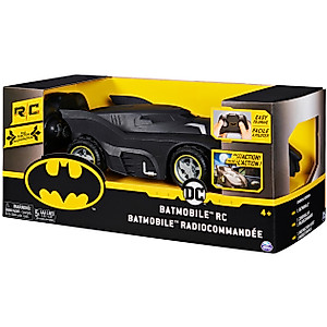DC Comics Batman Batmobile Remote Control Vehicle 1:20 Scale, Kids Toys for Boys Aged 4 and up