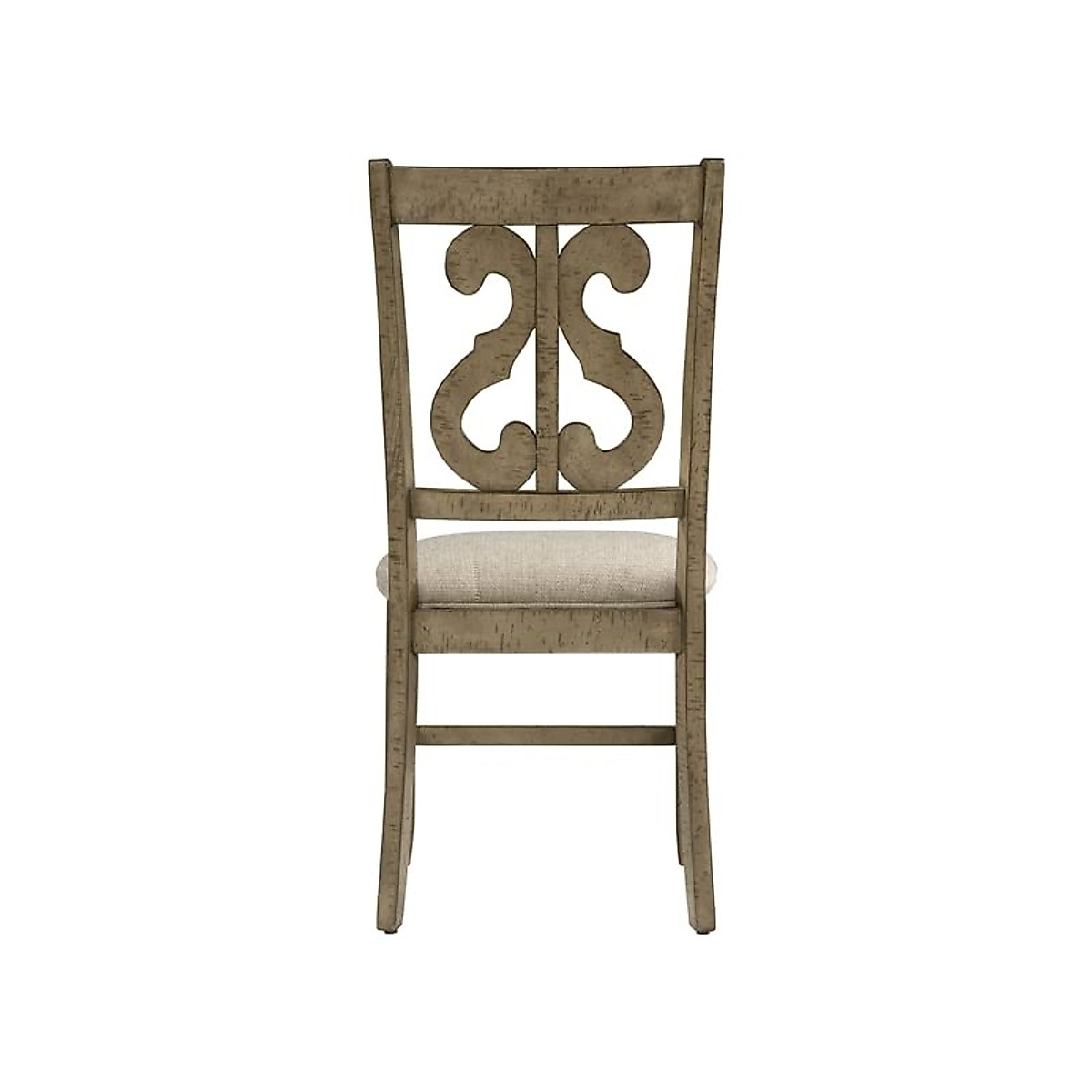 Picket House Furnishings Stanford Wooden Swirl Back Side Chair Set