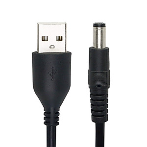 SinLoon 11.8" USB 5V to DC 12V Converter Step Up Voltage Converter Power Cable,for Camera, Desk lamp, Speakers, Blue Tooth Headset, and Other 5V Devices.(5.5 x 2.1mm)