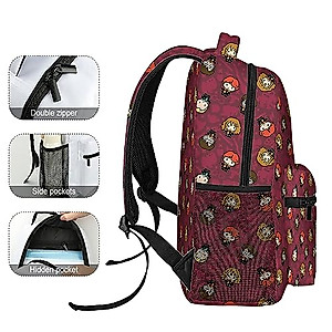 Girls Backpack for School, Kids Backpack School Bag Student Laptop for College Women Middle High School Teen Girls Bookbag Travel Daypack