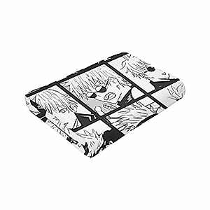 Gojo Satoru Soft and Comfortable Warm Fleece Blankets Beach Blanket Picnic Blankets Throw Blankets (60"x50")