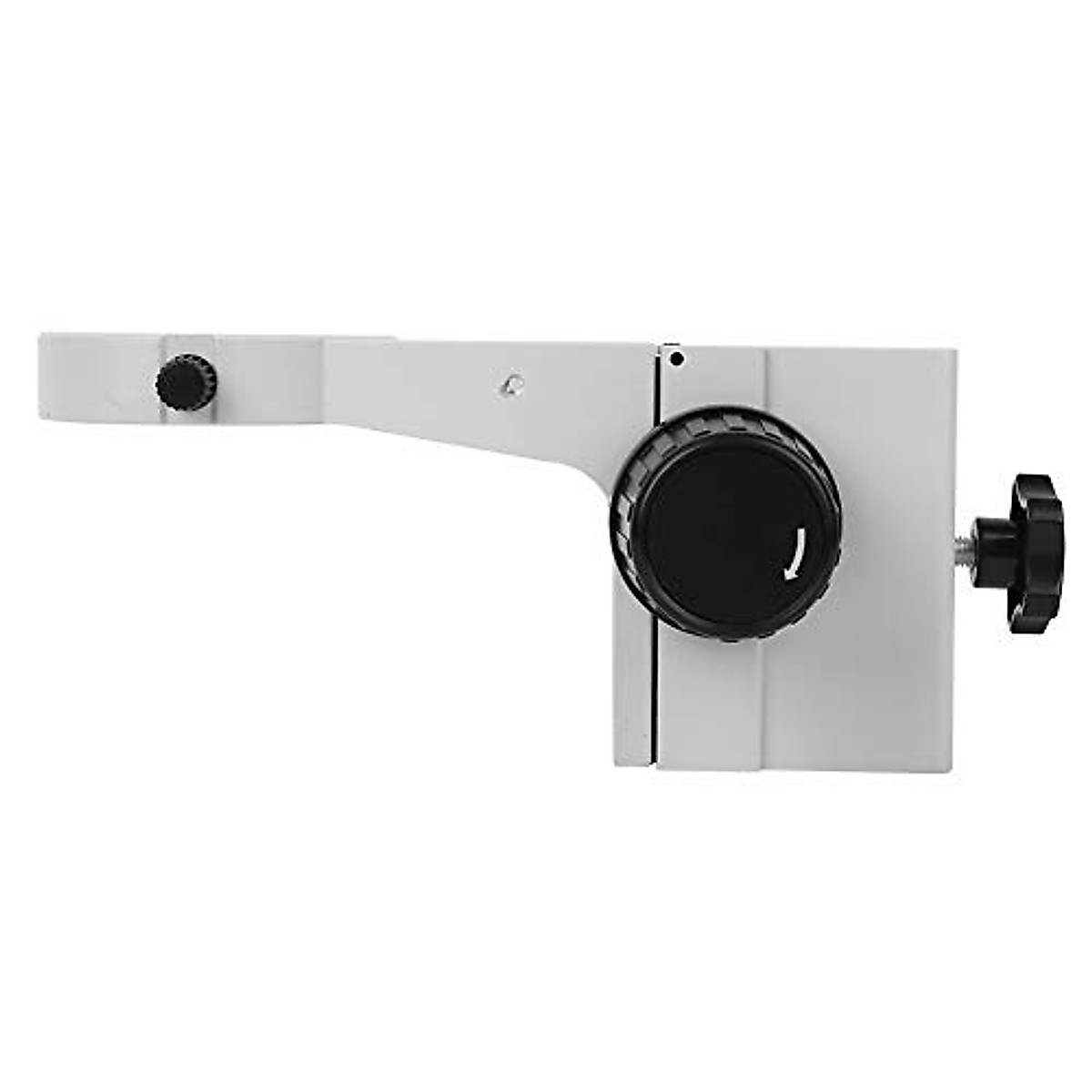 Odorkle Microscope Focusing Bracket 76mm Focusing Bracket Industrial Microscope Stand Parts Microscope Accessory