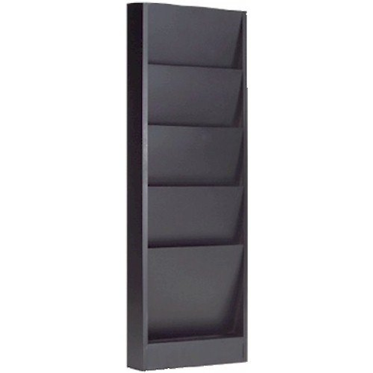 Steel Wall Mounted Clipboard Holder,/ Organizer Rack Falcon Model 204, 4 Pocket-Almond