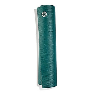 Manduka PRO Lite Yoga Mat - Lightweight For Women and Men, Non Slip, Cushion for Joint Support and Stability, 4.7mm Thick, 71 Inch (180cm), Deep Sea Green, 71" x 24"