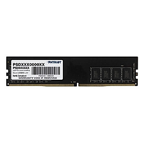 Patriot Memory Signature Line DDR4 8GB (1x8GB) UDIMM Frequency: 2400MHz (PC4-19200) 1. 2 Volt - PSD48G240081