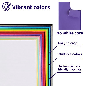 60 Sheets Textured Colored Cardstock - 8.5 x 11.0 inch / 30 Colors 85Ib 230gsm 21.6 x 27.9 cm Heavyweight Card Paper for DIY Card Art Paper Crafting Scrapbook Festive Decor UAP14