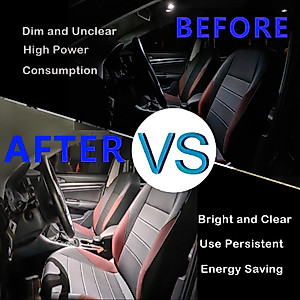 stymart 24 PCS Interior Car Lights, Dome Light Car Bulb Kit Set T10 31mm 41mm LED Interior Replacement Bulbs for Car Interior Lights Dome Lights Plate Lights Map Lights Door Lights License