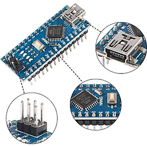 Mini Nano V3.0 ATmega328P 5V 16M Microcontroller Board w/USB Cable for Ar duino IDE