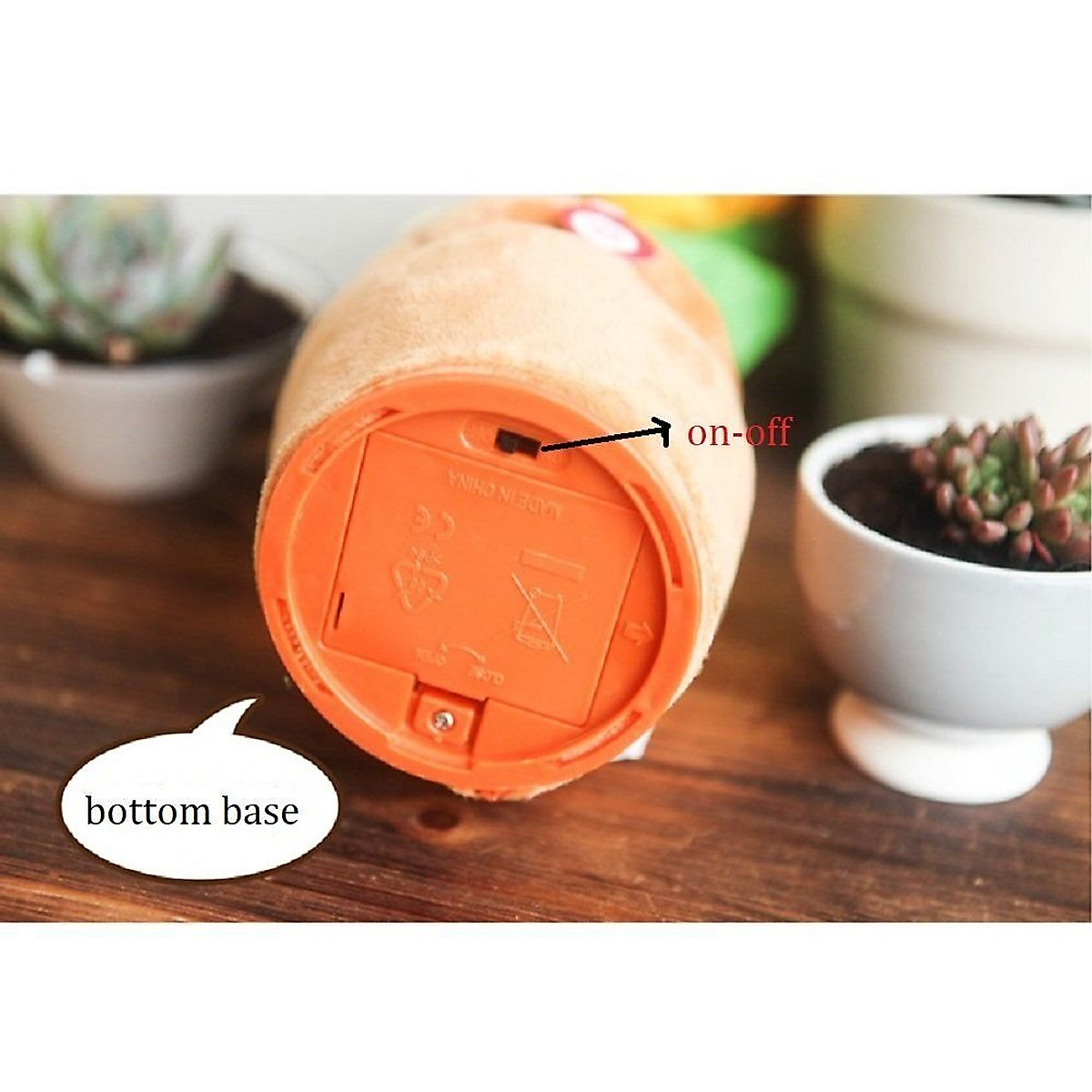 SKSTECH Musical Sing and Dancing Sunflower Soft Plush Funny Creative Saxophone Singing Toy (Pink)(Check Seller Name)