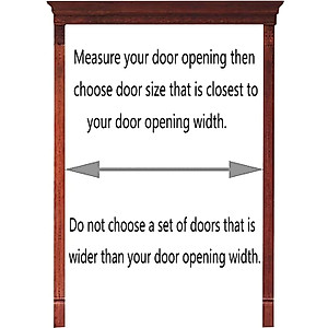 ZSPINJIA Outdoor Fence Gate，Retro Swinging Doors Cafe Doors,Interior Premade Louvered Solid Wood Saloon Swing Door,Bar Kitchen Hallway Entrance Partition Door (Size : W80xH100cm(31x39in))