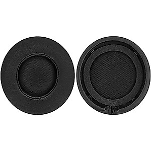Adhiper Ear Pads Replacement Mixr Earpads Protein PU Leather Ear Cushion is Compatible with Mixr On-Ear Headphones (Black)