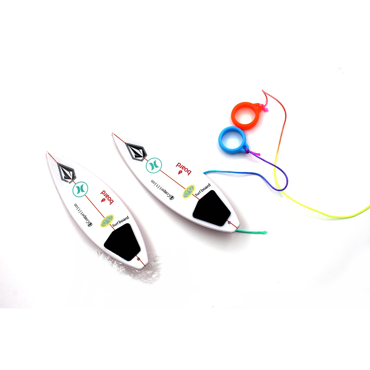 MAOERYAN Finger Surfboard/Rad Fingerboard Toy/Surf The Wind/Mini Board for Kids and Surfers Hone Surfer Skills