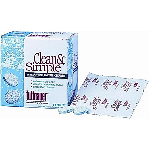Tuttnauer TU-CS0064 Clean & Simple Ultrasonic Cleaning Tablet (Pack of 64)