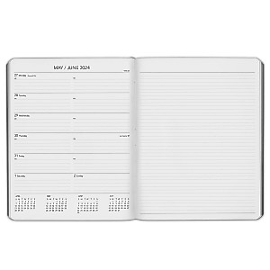 Harbor Journal Weekly Planner 2024 - Cambridge Lavender - 9"x7"