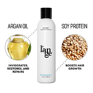 L'ANGE HAIR HEAVENLY Reparative Shampoo - Paraben Free & SLS Free Repairing and Moisturizing Shampoo for Women & Men, Natural Hydrating Shampoo with Aloe Vera, Chamomile, Coconut Oiil (8 Oz)