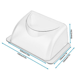 Roadiress Plastic Rain Cover, Plastic Rain Cover Shell for Door Access Control Keypad Controller Rainproof