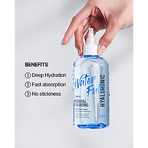 Jumiso Waterfull Hyaluronic Toner 250ml | Face Moisturizer, Facial Toner for All Skin Types, Daily Deep Hydration, Mother's Day, Gift | Vegan, Fragrance-Free