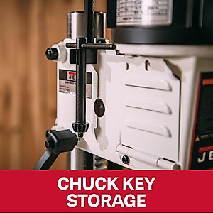 JET Benchtop Mortiser, 1/2" Chisel, 4-3/4" Stroke, 1Ph 115V (Model JBM-5)