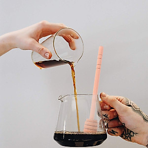 DOITOOL 12Pcs bee stick honey server honey scoop chocolate stirrers honey twirler honey chocolate stirring spoons honey stirring rod honey ladle teaspoon Wooden portable to rotate