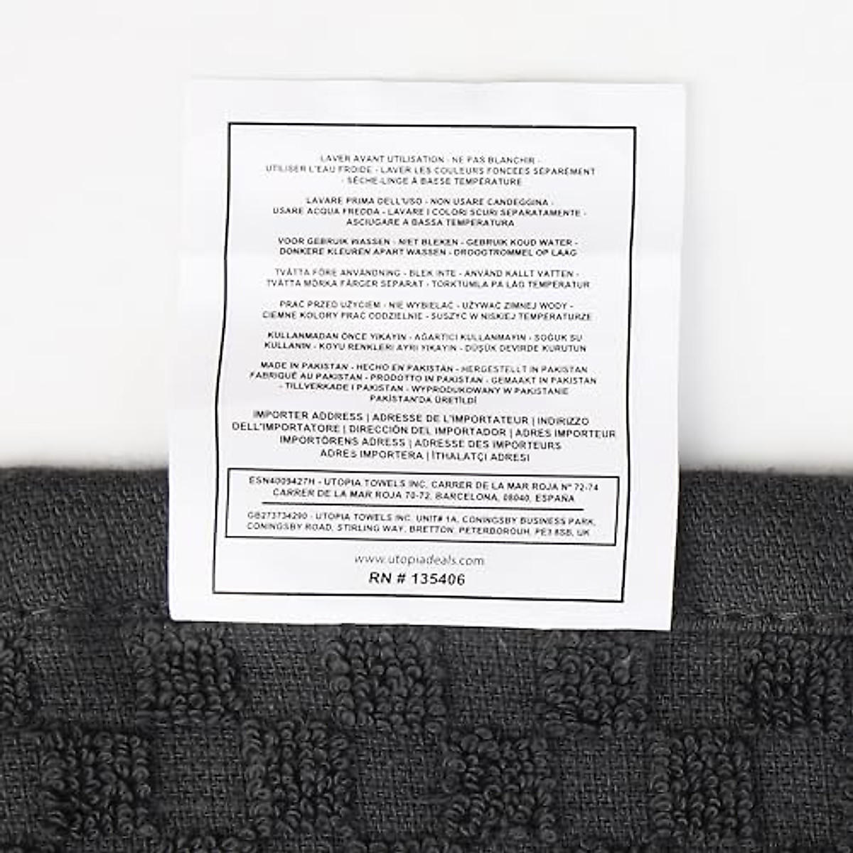 Utopia Towels Kitchen 12 Pack, 15 x 25 Inches, 100% Ring Spun Cotton Super Soft and Absorbent Linen Dish Towels, Tea Bar Set (Grey)