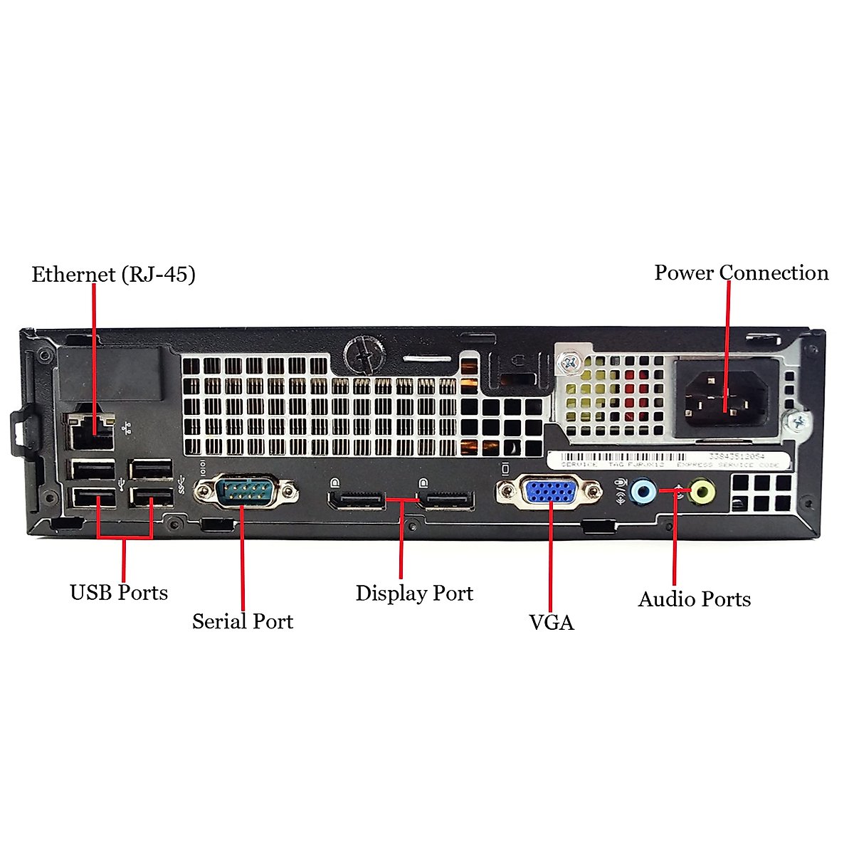 Dell OptiPlex 7010 USFF Computer Desktop PC, Intel i5 3.2GHz, 8GB Ram, 120GB SSD Drive, WiFi & Bluetooth, Wireless Keyboard and Mouse, Windows 10 Pro (Renewed)