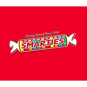 Smarties Candy Necklace Individually Wrapped Gluten Free & Vegan Fruit Flavored Bulk Candy on Stretch String Perfect Party Favors Birthdays & Celebrations 100% Worry Free Hard Candy Box - 24 Count