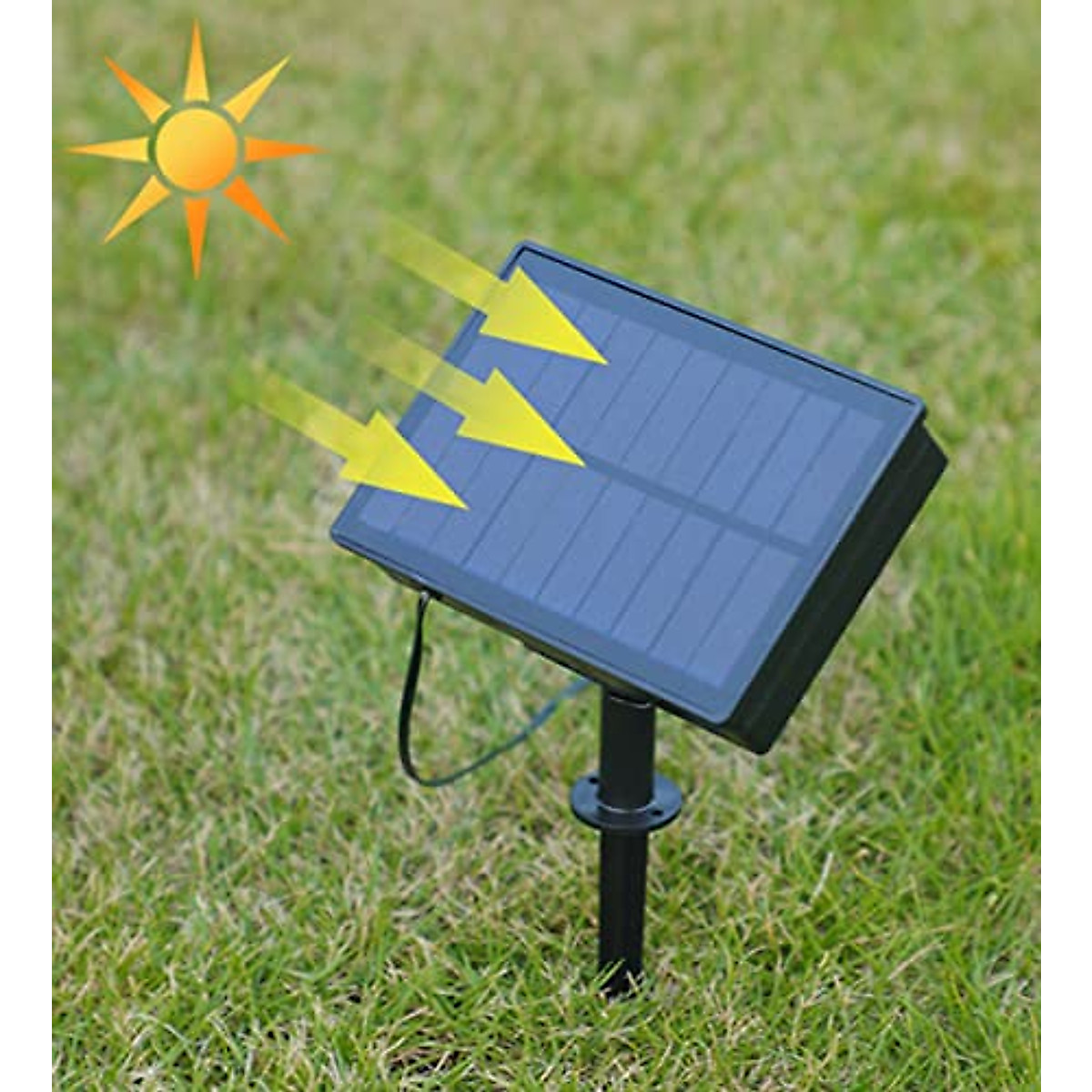 Solar String Lights, 100 LED 39ft LED String Lights Waterproof, 8 Modes, for Home Garden Patio Halloween Party Xmas Trees Decorate，Warm White，Pack of 2