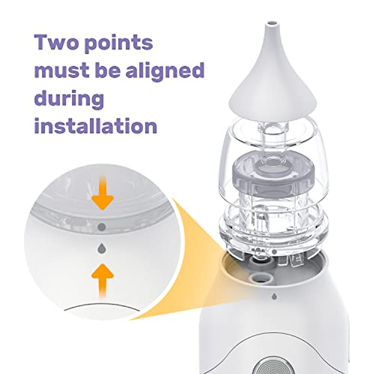 Electric Nasal Aspirator for Baby, 3 Different Nose Suction Nozzles, 3 Modes Nose Sucker for Baby, Deeply Nose Cleaner The Booger/Mucus/Snot, Babies Toddlers Newborn Essentials