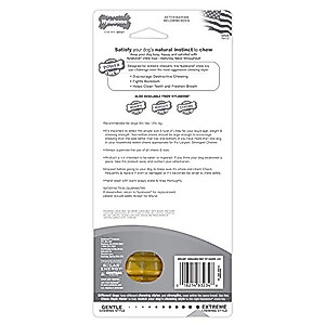 Nylabone Power Chew Dog Toy - Dog Toys for Aggressive Chewers - Indestructible Dog Toys for Aggressive Chewers Large Breed - For Extra Large Dogs - Peanut Butter X-Large/Souper (1 Count)
