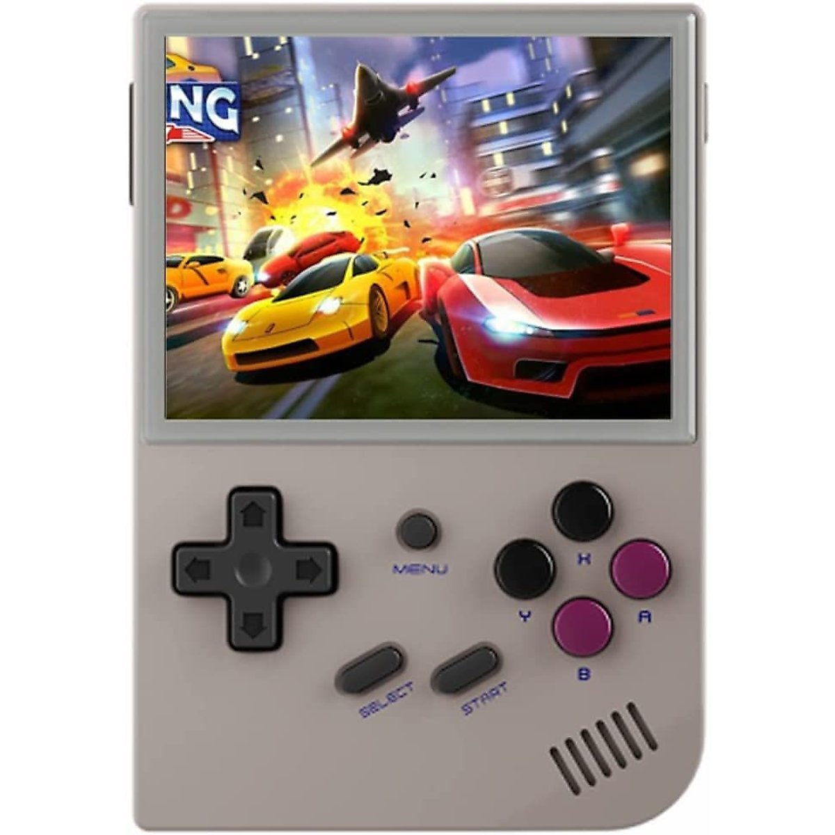 RG35XX Handheld Game Console, 3.5 Inch IPS Screen Linux System Retro Video Games Console, Built-in 64G+128G TF Card 8000+ Classic Games, Support HDMI TV Output