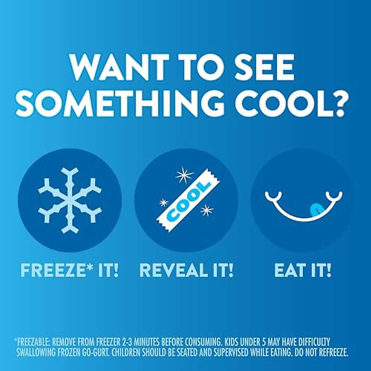 Go-GURT Berry Kids Fat Free Yogurt, Gluten Free, 2 oz. Yogurt Tubes (8 Count)