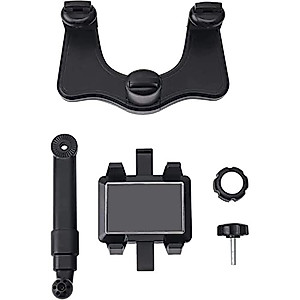 KOWVOWZ 360 Degree Rotatable and Retractable Car Phone Holder, Vehicle Rear View Mirror Phone Holder Universal 360-degree Rotation Adjustment Mirror Phone Holder for iPhone Smartphones and Cars