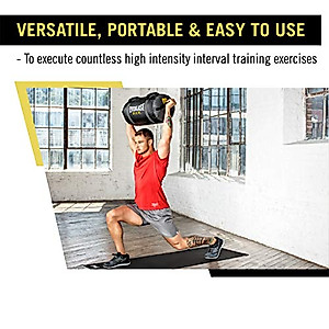 Everlast Power Core Fit Bag, 20 lb , Black/Yellow