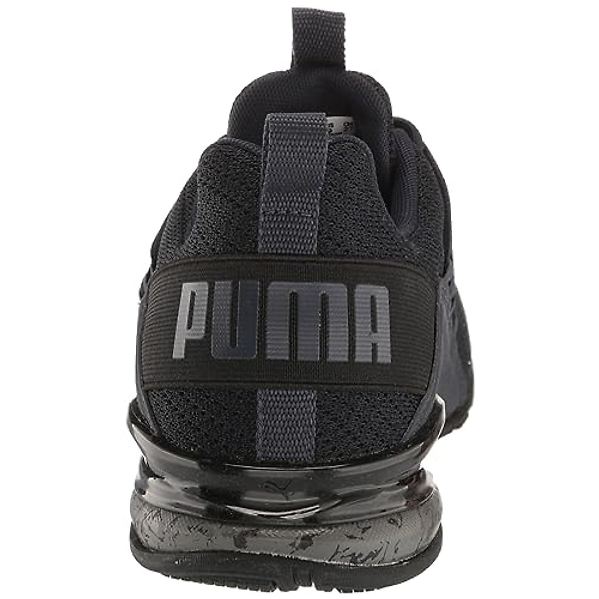 PUMA Men's AXELION VELOCITY MARBLE Cross Training Sneaker, Parisian Night-Cool Dark Gray, 13