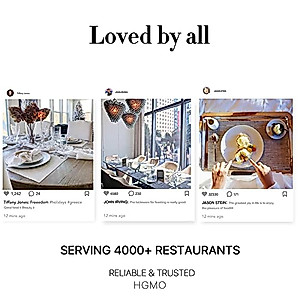 HGMO Placemats Set of 8 Washable Indoor/Outdoor Vinyl Place Mats for Dining Table Durable PVC Weave Table Mats(Caramel)