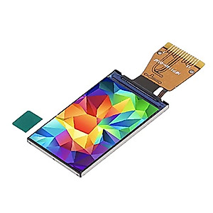 FECAMOS Display Module, ST7789V Driver SPI Interface 1.14in IPS Display Module 135 X 240 Resolution for Controller Board