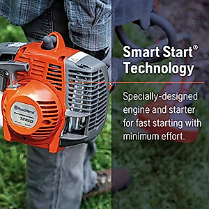 Husqvarna 128CD 17" Cutting Path, Detachable Gas String Trimmer