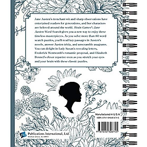 Brain Games - Jane Austen Word Search: How Well Do You Know These Timeless Classics? (Volume 1)