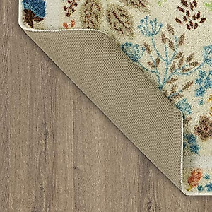 Mohawk Home Machine Washable Summer Kitchen Rug ,Summer Floral